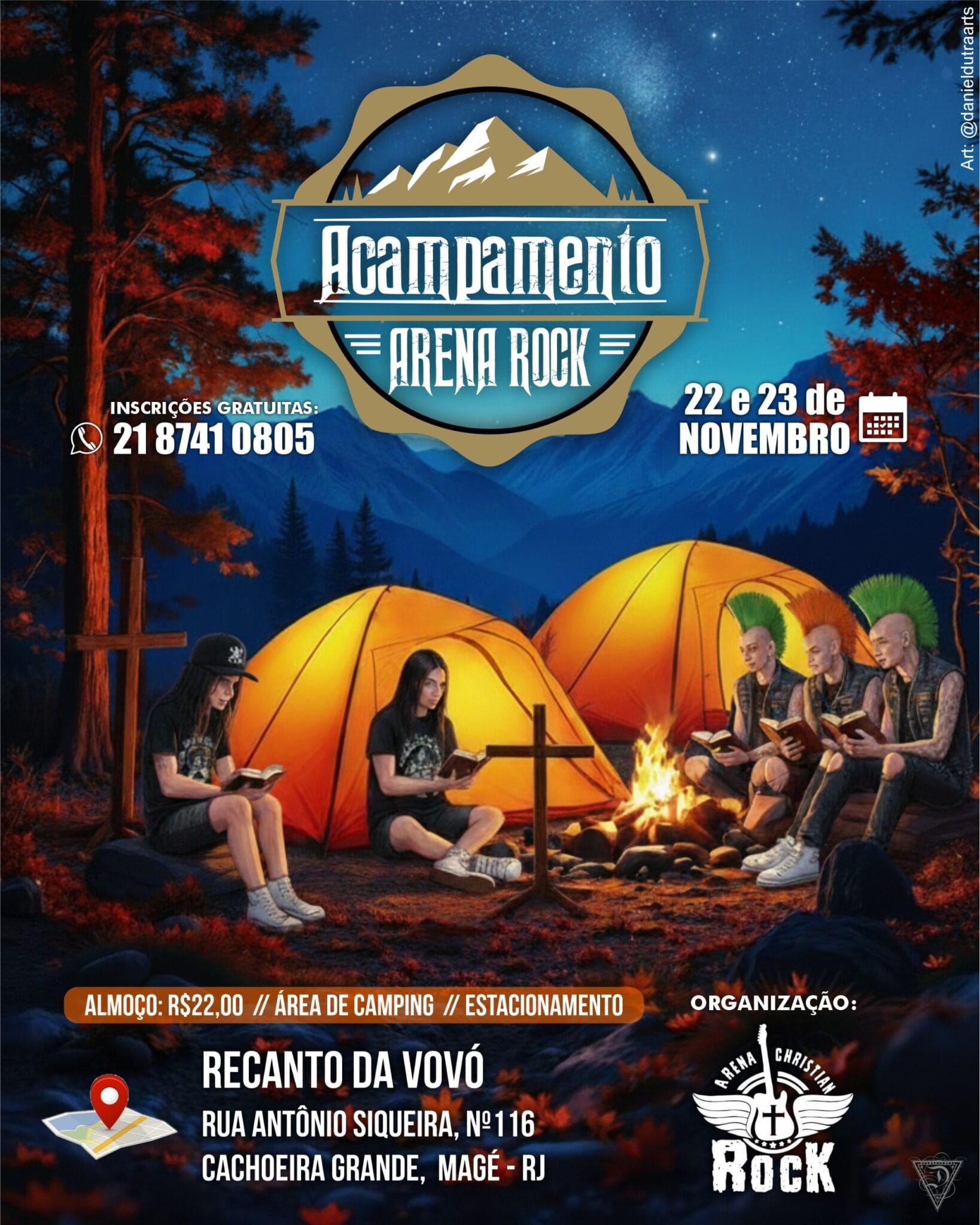 Acampamento Arena Rock acontece na cidade de Magé e terá 2 dias de ...